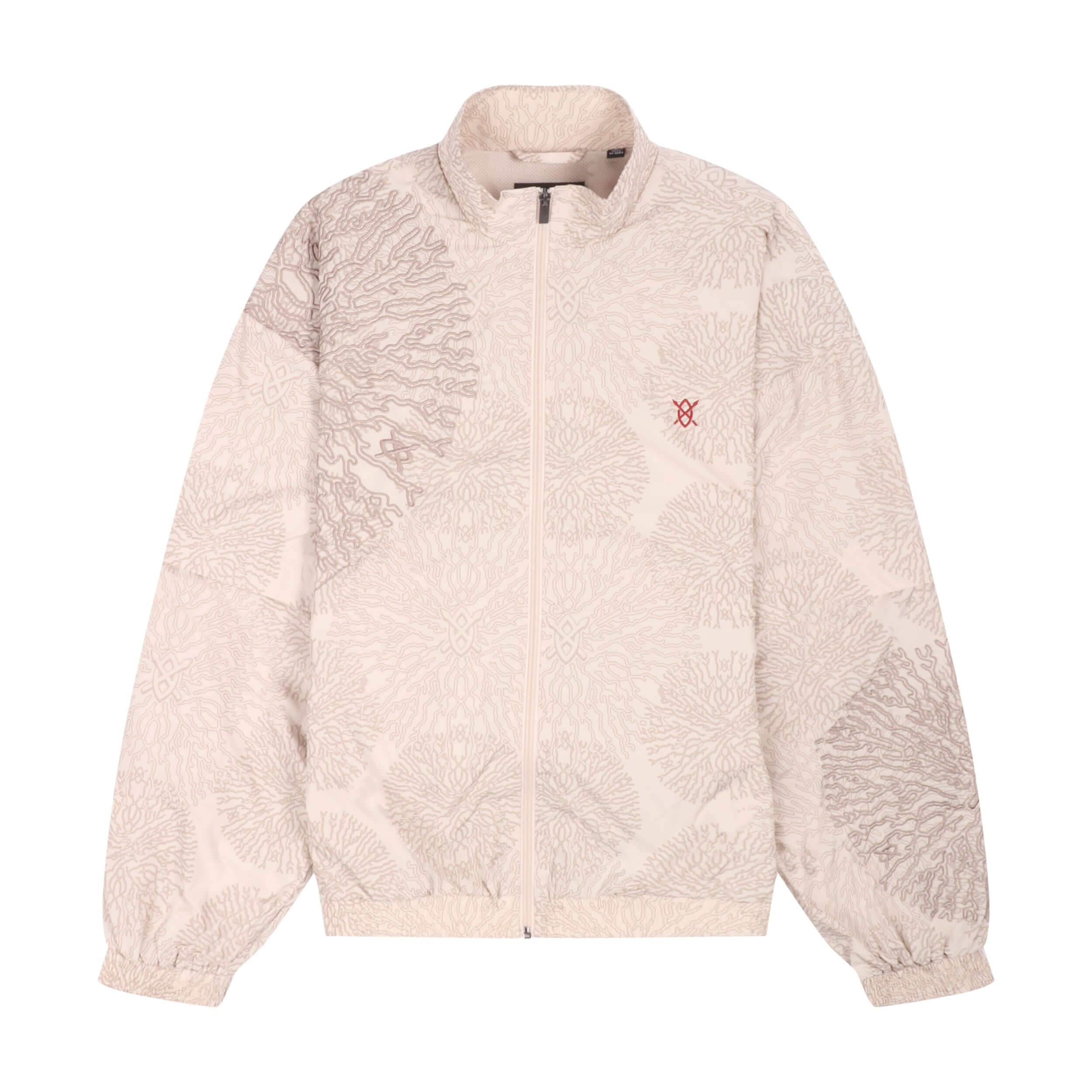 Heren Jassen Daily Paper PEARCE TRACKJACKE.WHITE SAND. Direct leverbaar ...